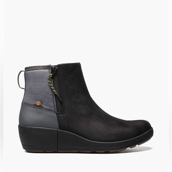 Bogs | Shoes | Nwt Bogs Vista Waterproof Leather Wedge Boot | Poshmark